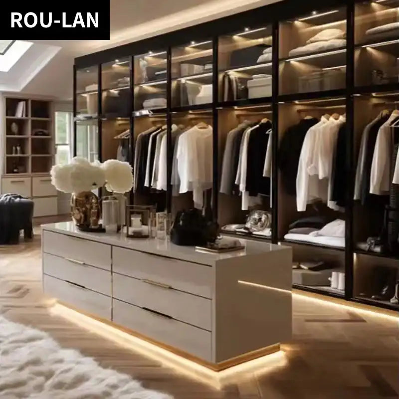 Customized Closet Showroom Closet Showroom Storage Cabinet Home Wardro ...